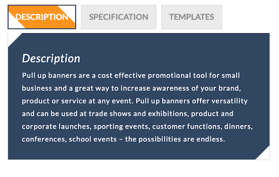 Interactive Tab Effects